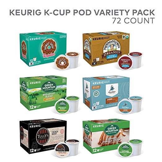 72-Count Keurig Variety Pack, Single Serve Coffee K-Cup Pod Only $24.99 ... 72-Count Keurig Variety Pack, Single Serve Coffee K-Cup Pod Only $24.99 ...